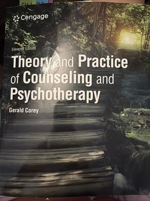 Theory and Practice of Counseling and Psychotherapy By Gerald Corey ...