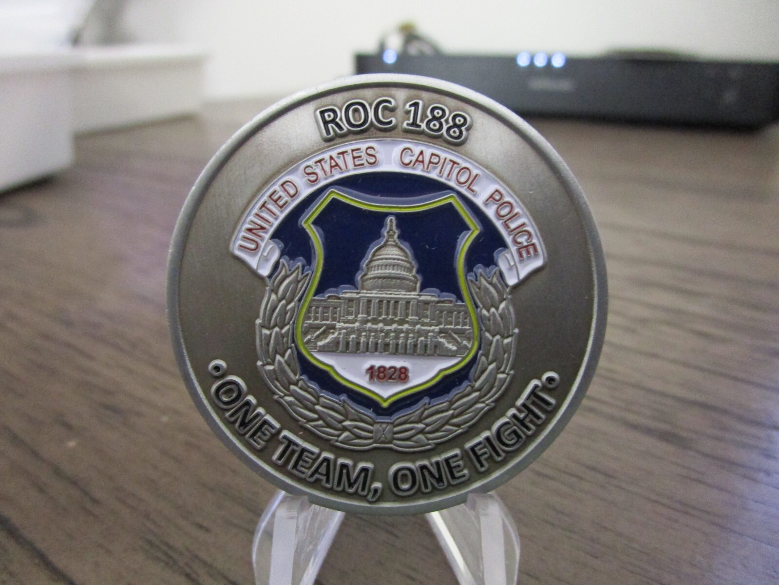 United States Capitol Police DC ROC 188 Est 1828 Challenge Coin #453S ...