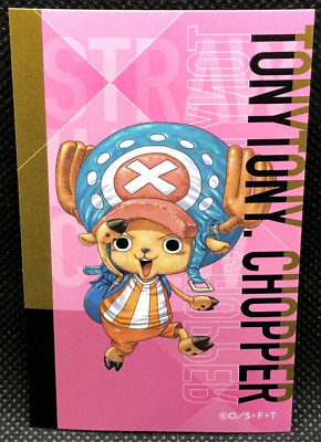 Chopper Onepiece Shueisha caragam collection Jump Sticker Seal Japanese ...