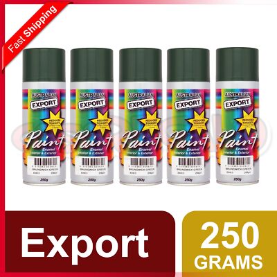 Australian Export 250gm Aerosol Spray Paint Cans - Brunswick Green ...