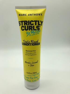 Marc Anthony Strictly Curls 3X Moisture Oil+Cream+Butter. Conditioner ...
