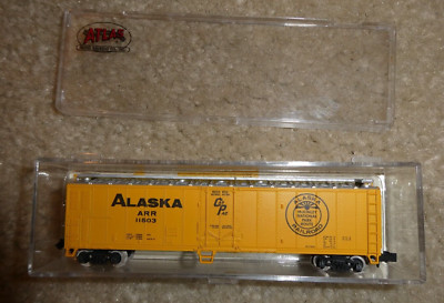 Vintage N Scale Atlas Alaska 11503 50' Mechanical Reefer Car MIB | eBay