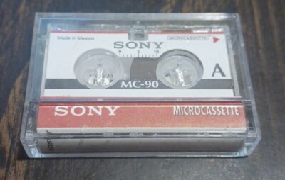 Sony Mc90 Microcassette | eBay