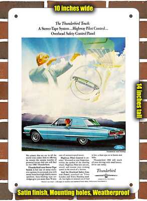 Metal Sign - 1966 Ford Thunderbird Town Hardtop _2- 10x14 inches | eBay