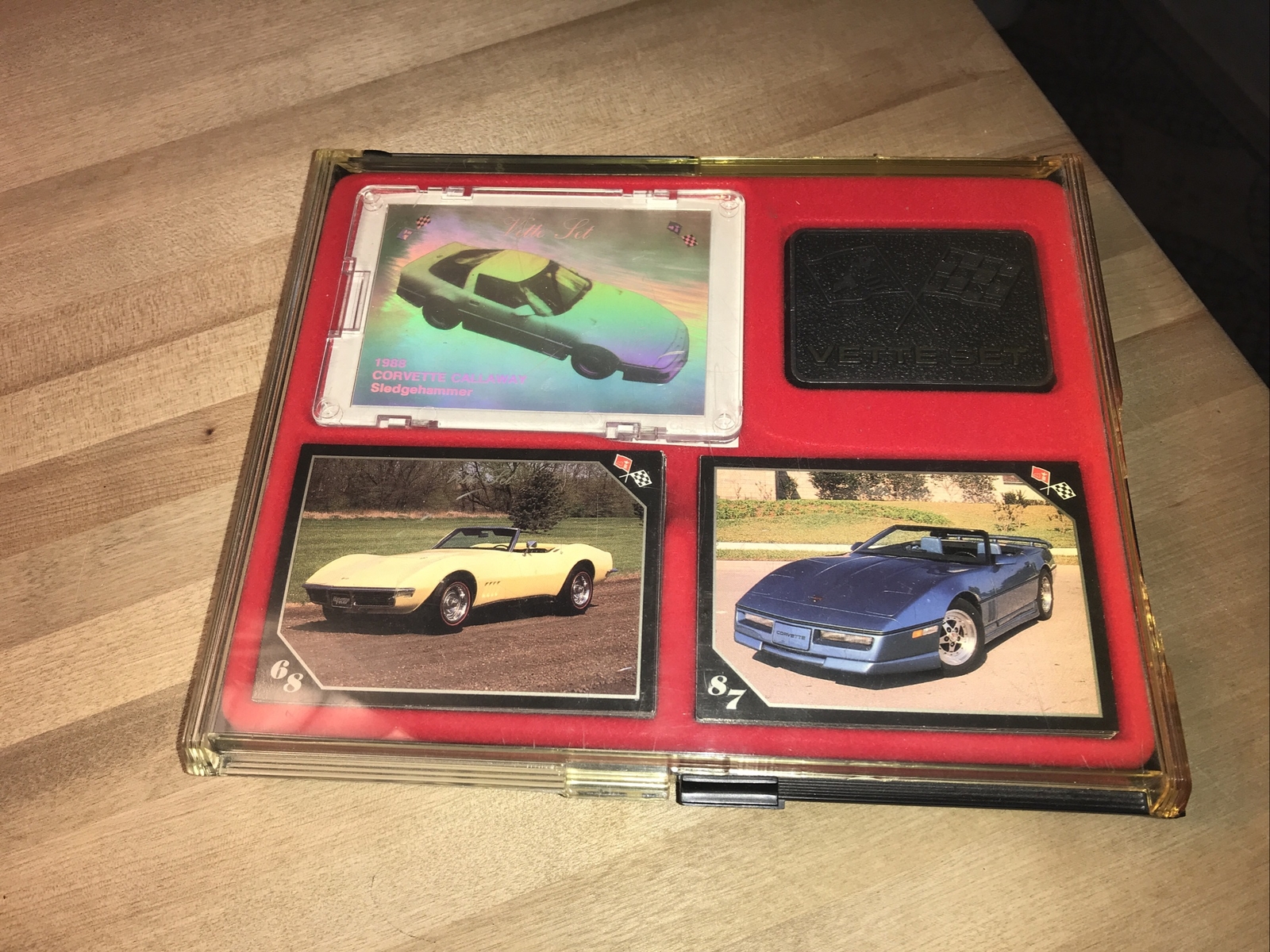 CORVETTE Collector’s Cards VETTE SET Inaugural 1991 Edition Cards ...
