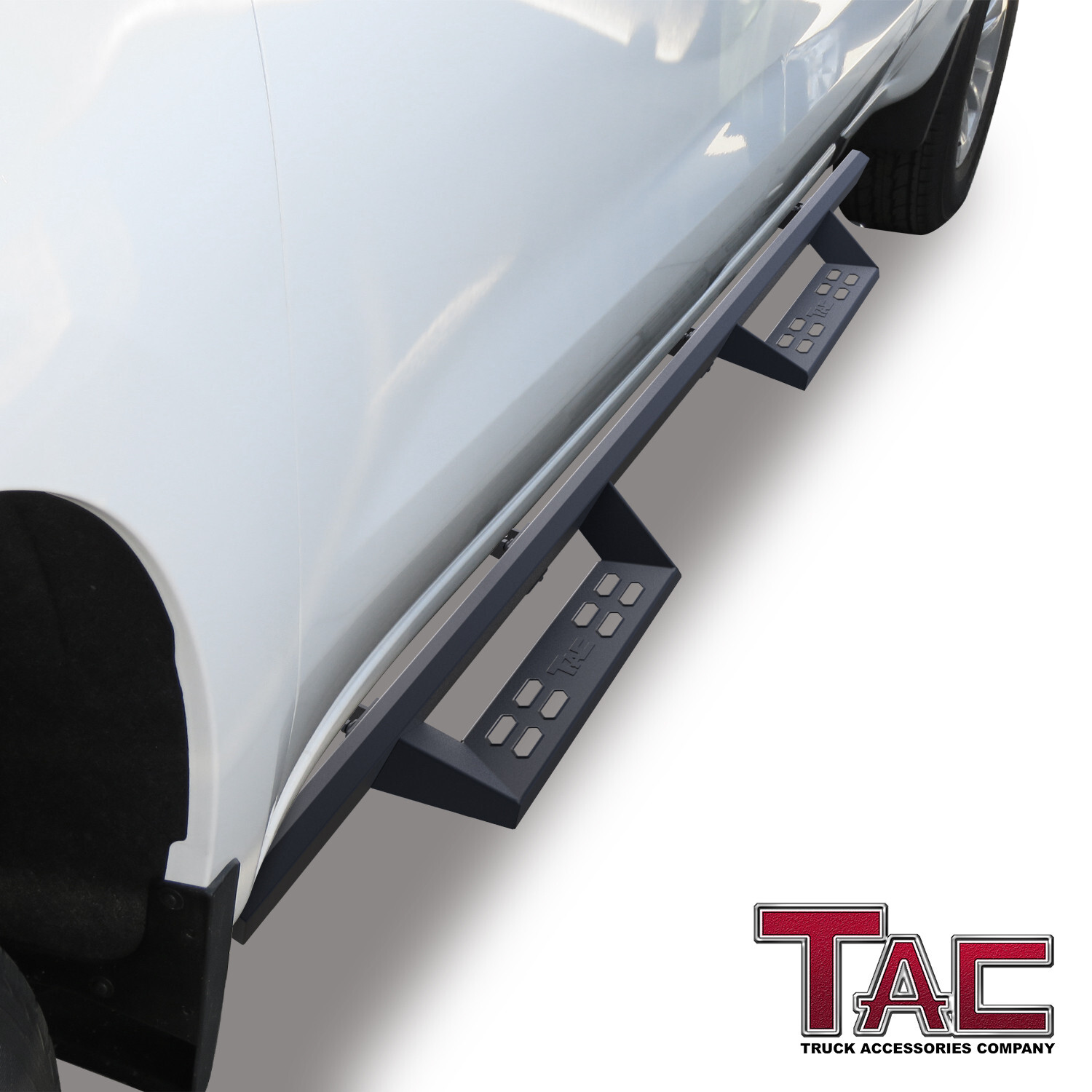TAC Running Boards for 19-25 Chevy Silverado/GMC 1500 Double Cab Side ...