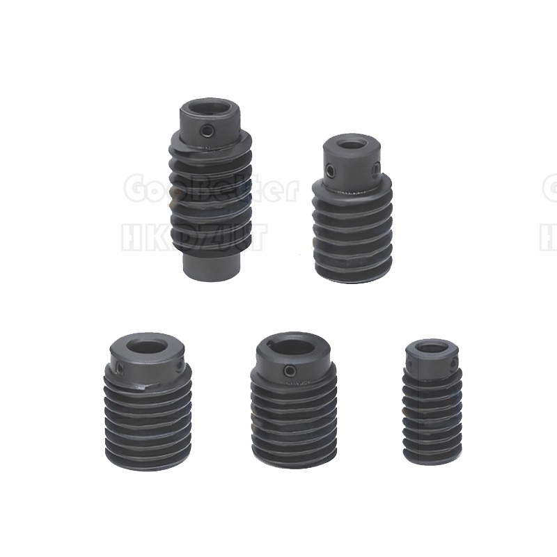 Module 1 1.5 Worm Gear Wheel Brass 15 / 20 / 25 - 60 Tooth Worm Shaft ...