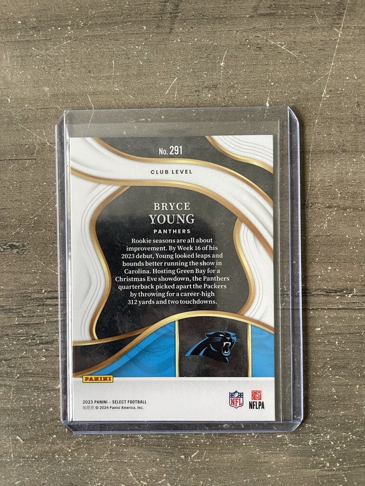 Bryce Young 2023 Select Club Level Rookie #291 Carolina Panthers RC | eBay