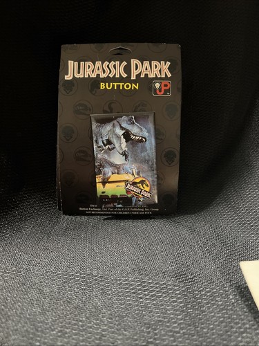 Vintage Jurassic Park Buttons From 1993 Lot Of 5 Pin Backs New Condition On Card | eBay