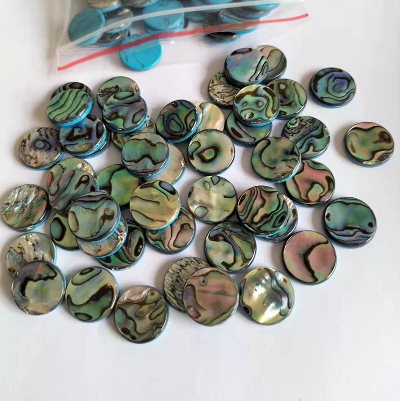 50pcs Saxophone real mother of pearl key buttons inlays Various sizes ...