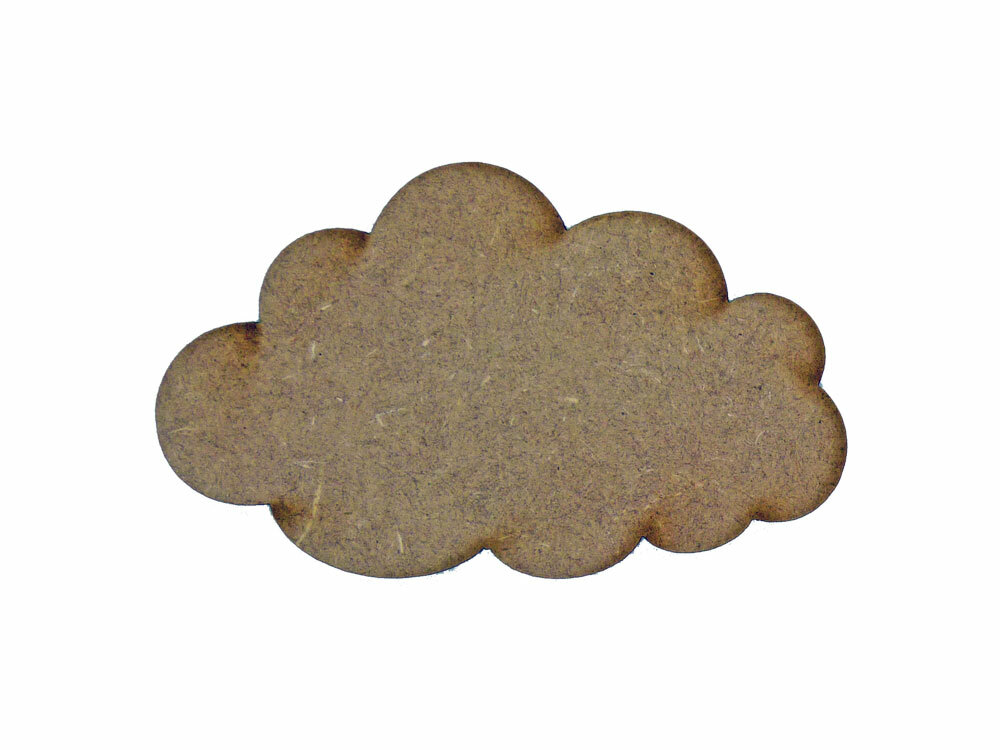 Cloud MDF Laser Cut Craft Blanks in Various Sizes | eBay UK