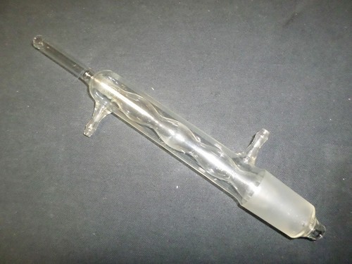 PYREX Glass 4-Bulb Allihn Condenser w/ 34/45 for 125mL Extractor System ...