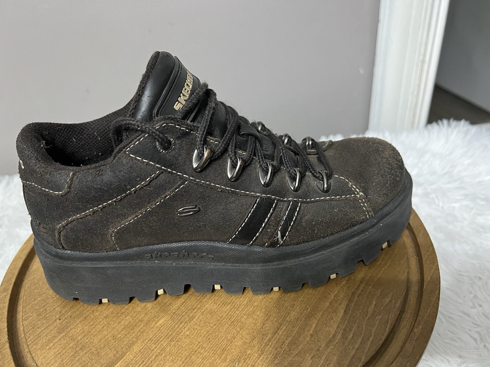 Vintage Skechers Y2K Chunky Platform Retro Shoes Size… - Gem