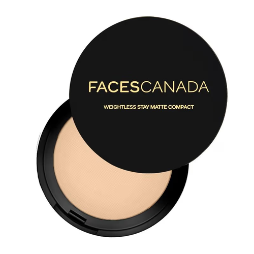 Faces Canada Weightless Stay Matte Compact Vitamin E - Natural 02 (9gm ...