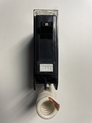 Eaton Cutler Hammer GFCB115 15A 120V 1 Pole GFCI | eBay
