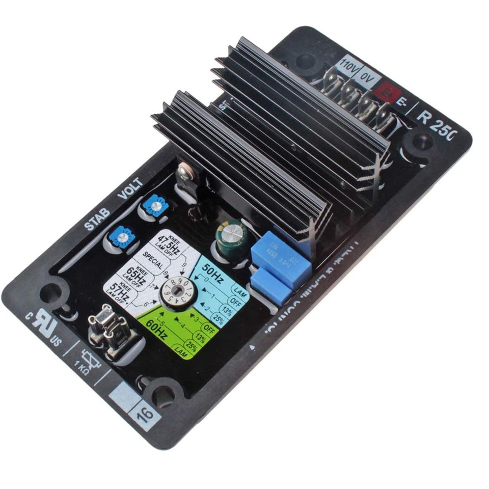 Automatic Voltage Regulator AVR Controls Module Card R250 For Leroy ...