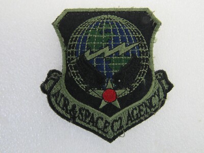 US Air Force Air & Space C2 Agency Subdued Uniform Patch Langley AFB VA ...
