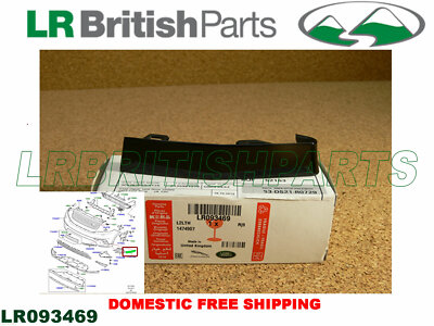 GENUINE LAND ROVER FRONT BUMPER COVER RANGE ROVER VELAR LH LR093469 | eBay