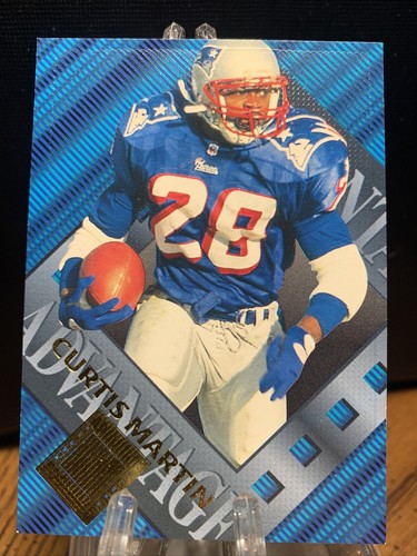 1996 Collector's Edge Advantage Football Card #50 Curtis Martin | eBay