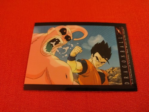 049 SANGOHAN SUPER BOU CHROMIUM CARTE DBZ DRAGON BALL Z 1996 BIRD AMADA ...