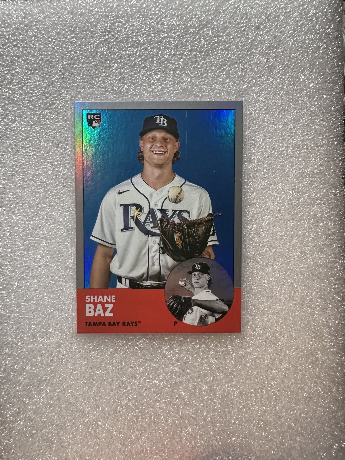 2022 Topps Archives - 1963 Topps Design Shane Baz #41 Silver /99 (RC ...