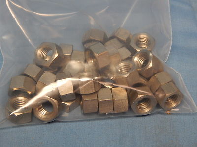 34 NEW MS51971-5 Mil-Spec 1/2-13 Hex Nuts (Coarse Thread) 304 Stainless ...