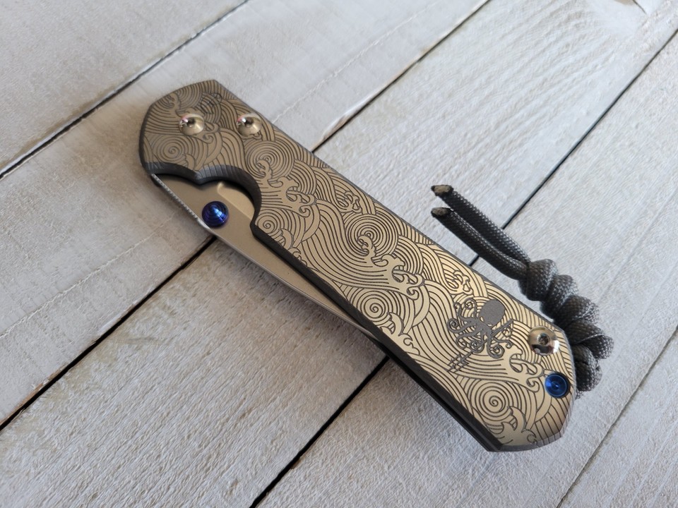 Chris Reeve Knives Large Sebenza 31 PDW Prometheus Design Werx Wave SPD ...