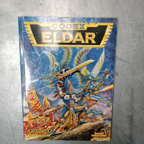 Warhammer 40k Eldar Codex 1994 2nd Edition Vintage OOP Games Workshop ...