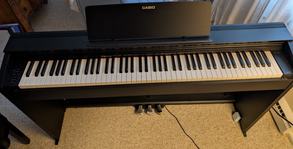 Digital Piano - Casio - PX-870 Keyboard with 88 Velocity-Sensitive Keys ...