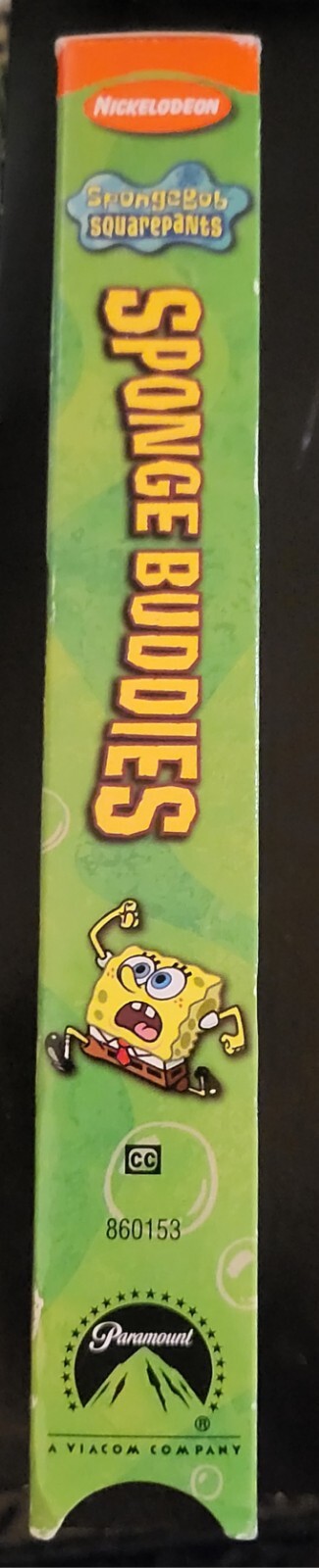 Nickelodeon Spongebob Squarepants Sponge Buddies VHS Video Tape 5 ...