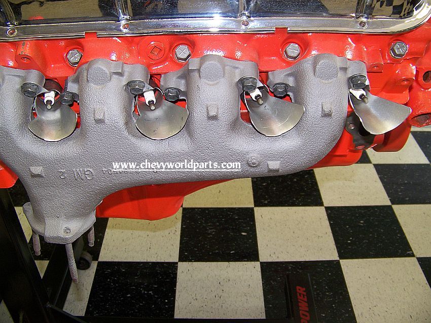 1973-1981 Chevy Big Block NOS Spark Plug Heat Shield Set | Vintage Part