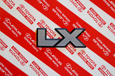Genuine Toyota Landcruiser LX Badge Emblem 40 series BJ42 BJ73 BJ74 ...