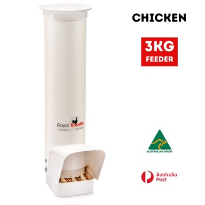 ROYAL ROOSTER Chicken / Poultry Coop - Single Feeder | eBay