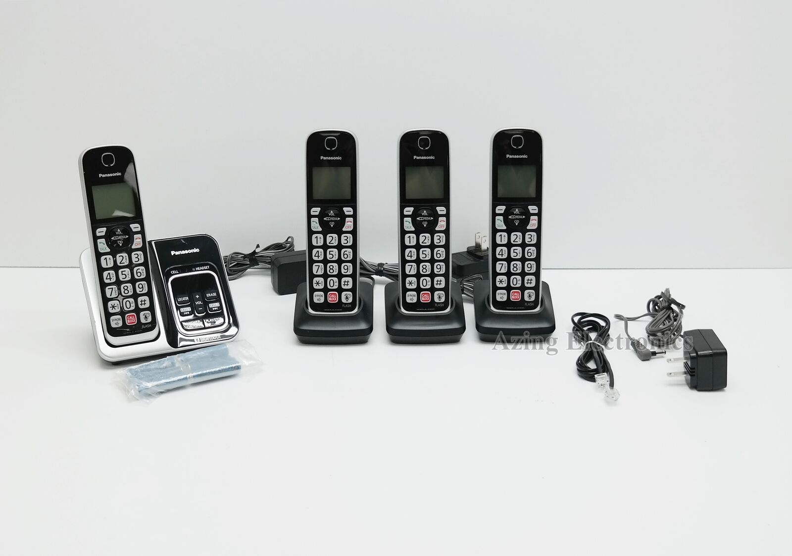 Panasonic Kx Tgd864s Link2cell Dect 6 0 Expandable Cordless Phone