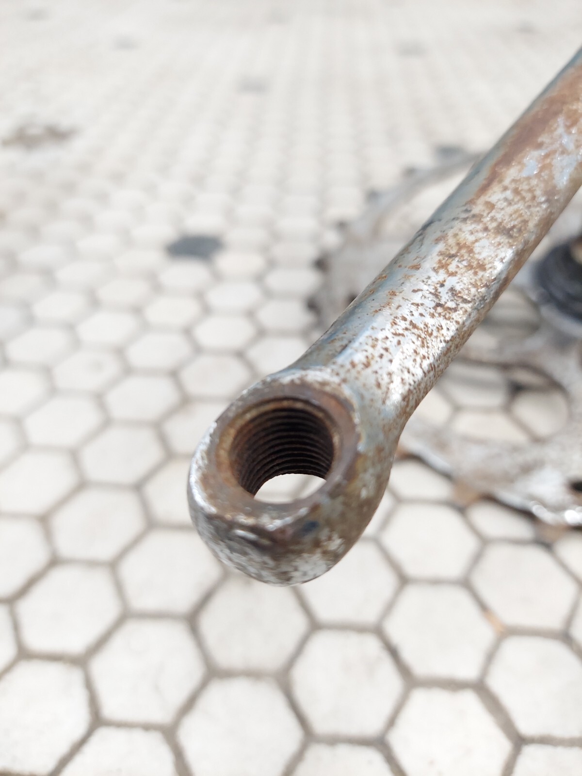 prewar dog leg crank w/26t skiptooth chainring | eBay