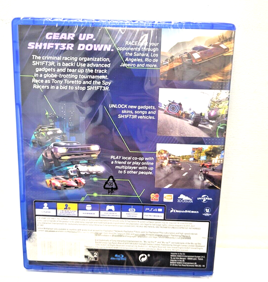 PS4 Fast & Furious Spy Racers Rise of Shif3rS Shifters PS5 Compatible ...