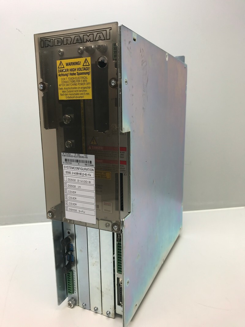 Mint CONDITION Rexroth Indramat DDS02.2-W100-BE12-01-FW Servo Drive | eBay