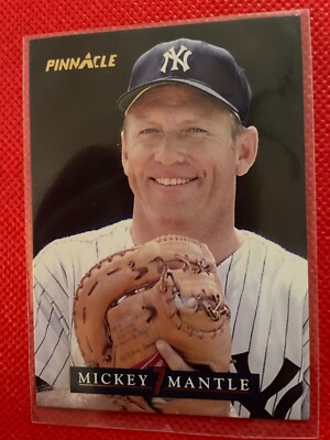 1992 PINNACLE MICKEY 7 MANTLE #22 FIRST BASE | eBay