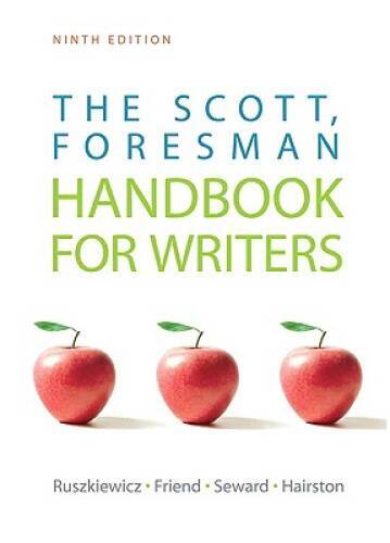 The Scott, Foresman Handbook for Writers (9th Edition) - Hardcover ...
