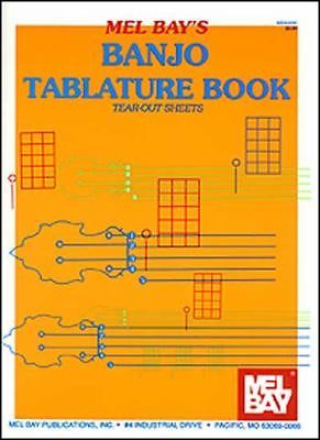 Banjo Tablature Book: Tear-Out Sheets by Mel Bay 9781562221508| eBay