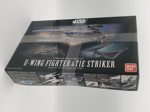 Star Wars U-Wing Fighter & TIE Striker Bandai Rogue One Model Kit 1/144 ...