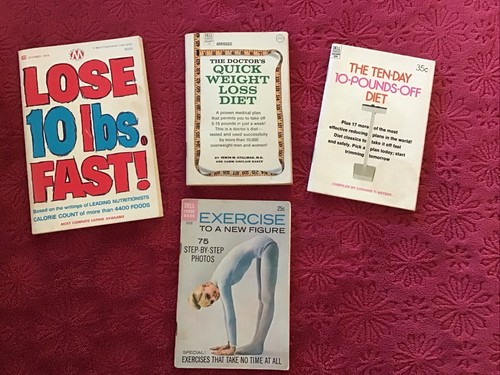 Vintage Lot Of 4 1960’s Weight Loss & Exercise Purse Books | eBay