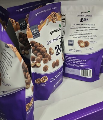 Edward Marc Girl Scouts Coconut Caramel Cookie Bites 20oz | eBay