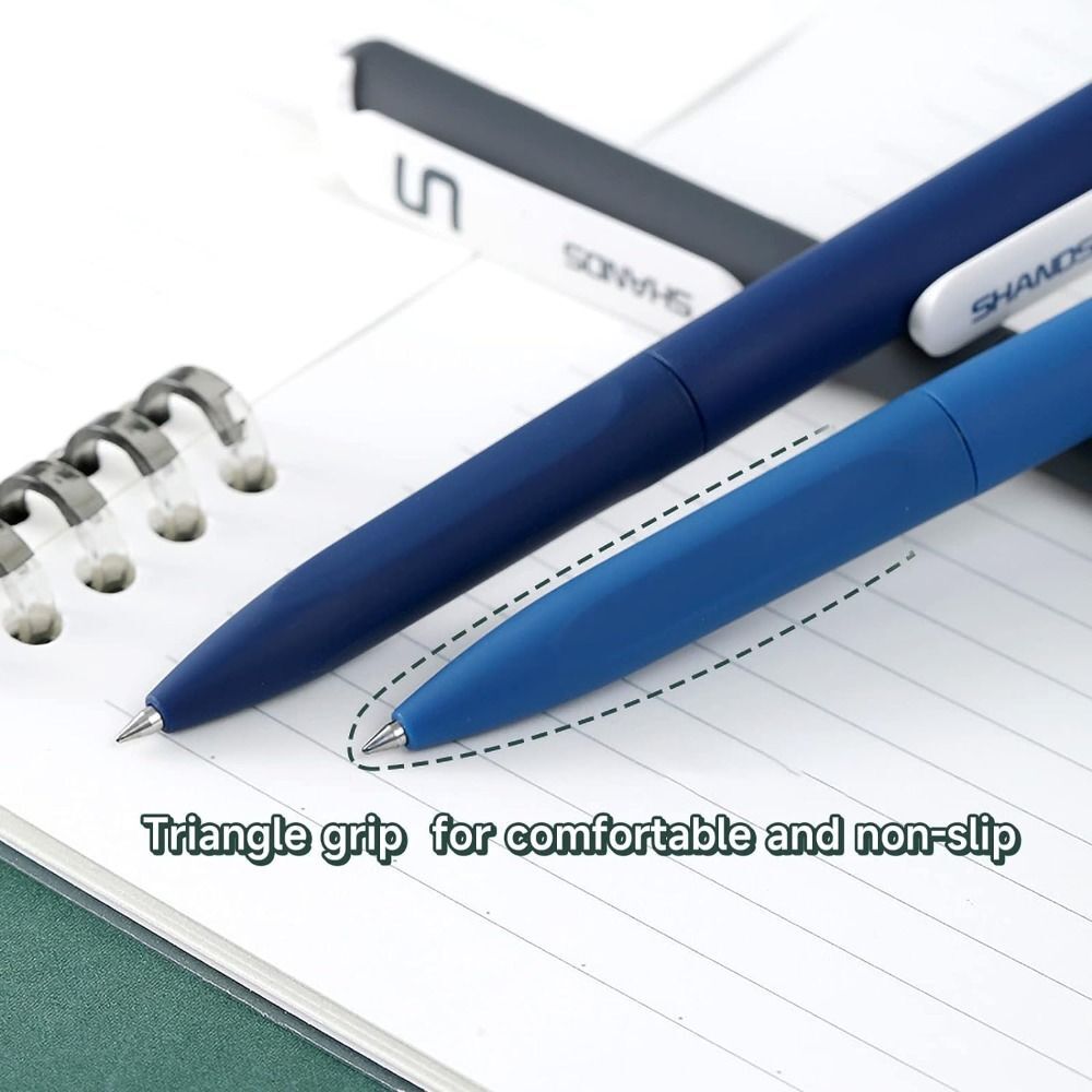 A Set Of 6 PCS 0.5mm Retro Color Manual Pen Quick Dry Colored Pens ...