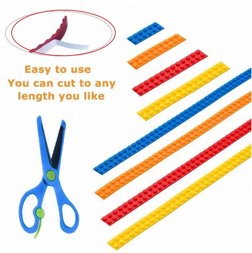 Lego Block Tape | Silicone Adhesive Tape for Building Blocks I Flexible ...