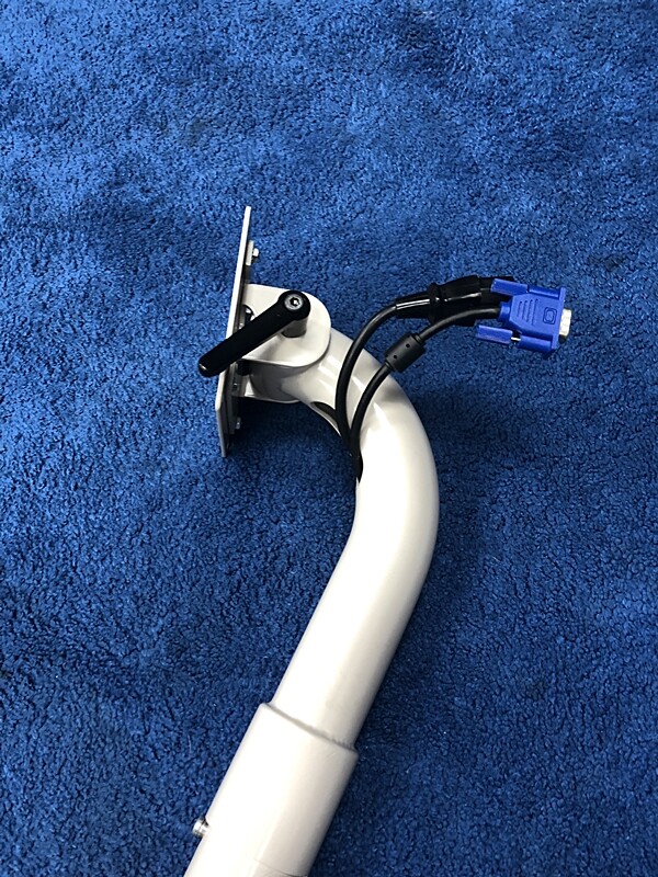 Adec Radius Style Monitor Mount - Includes mounting hardware (HUB) | eBay