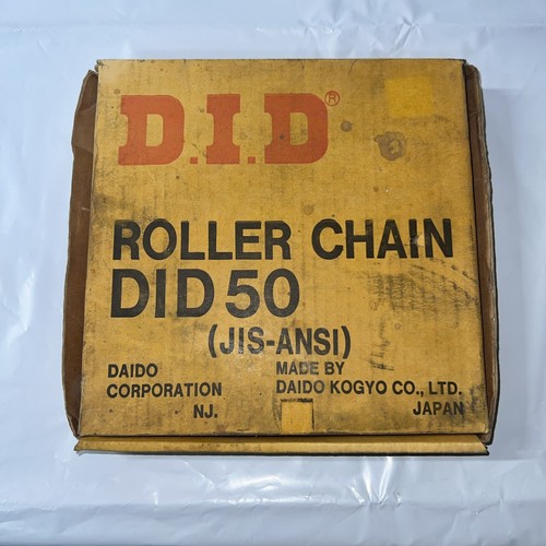 DID 50 Roller Chain 10 Ft Long D.I.D. 192 Links | eBay