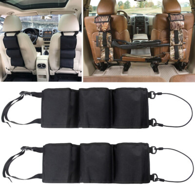 Tactical Car Seat Back Gun Rack Rifle Shotgun Storage Holder Accessory ...