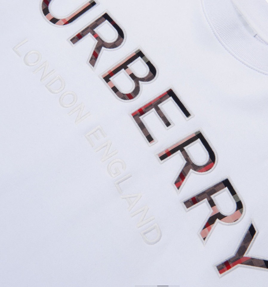 NWT Burberry Girl Stunning Logo Sweatshirt Sweater 10 Yr Current Season ...