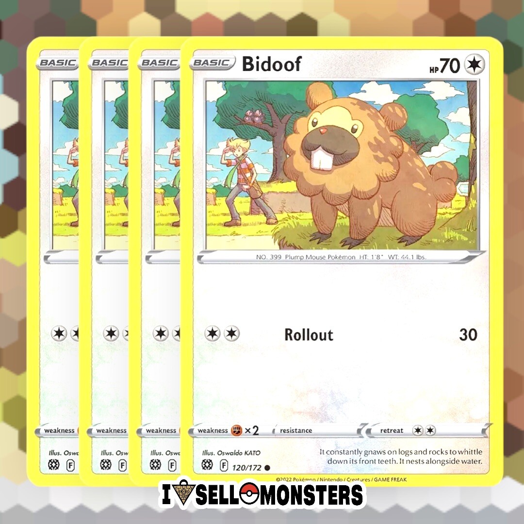 Mega Bidoof Pokémon Bidoof Plush Bundle | Build A Bear®